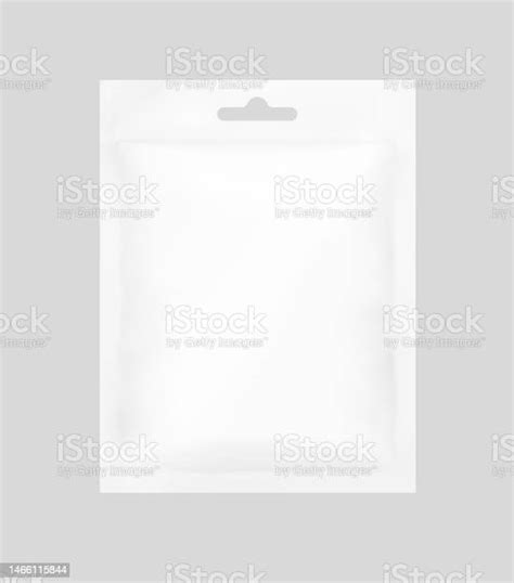 현실적인 파우치 가방 모형 화장품 위생 음식에 대 한 벡터 그림입니다 정면도 0명에 대한 스톡 벡터 아트 및 기타 이미지 0