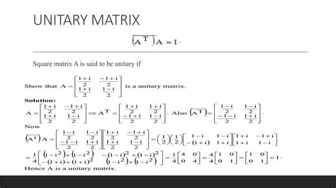 Types Of Special Square Matrix Pptx Maps And Navigation
