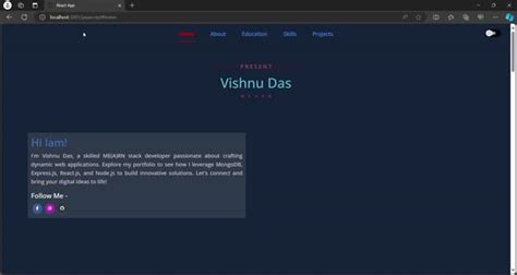 Hello Webdev Portfolioshowcase Portfolio Reactjs Webdevelopment