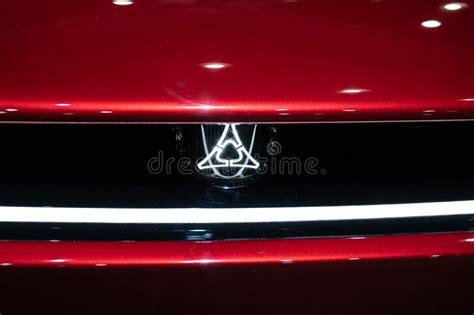 All Electric Dodge Challenger Srt On Display During La Auto Show At Los