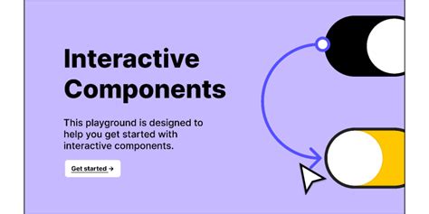 Interactive Components Playground File Figma