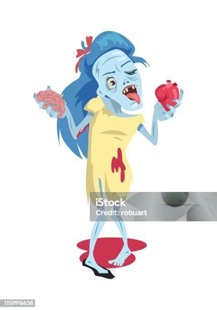 무서운 좀비 여자 걷기 벡터 일러스트 격노한에 대한 스톡 벡터 아트 및 기타 이미지 격노한 계시록 공포 무서움 Istock