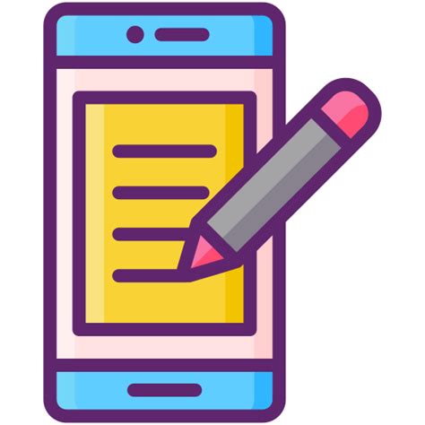 Note Taking Flaticons Lineal Color Icon