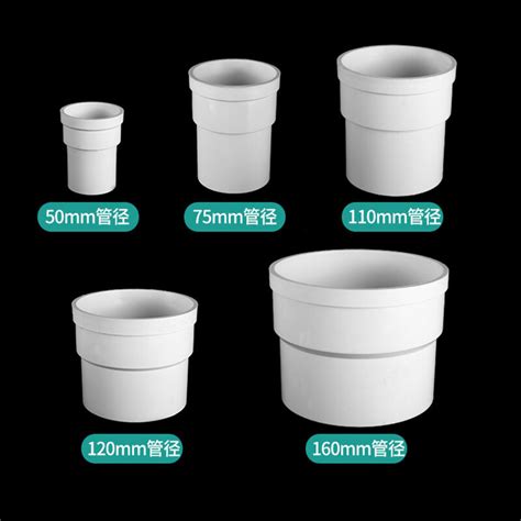 Pvc 수축 입구 직접 크기 익스텐션 조인트 배수 파이프 연결 분지 파이프 하부 수도관 수축 입구 소켓 조인트 배관
