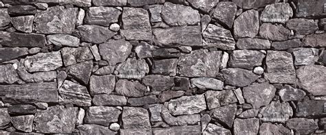 Fotobehang Stenen Muur Grijs 250x104cm Fotobehangartnl