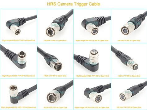 Customized I O Cable Gpio Cable With Hrs 6pin Connector Hr10a 7p 6s And