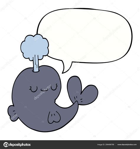 귀여운 만화 고래와 연설 거품 스톡 벡터 ©lineartestpilot 284496788