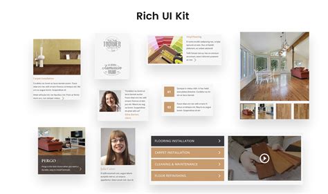 COZY Flooring Materials Responsive Modern HTML Website Template