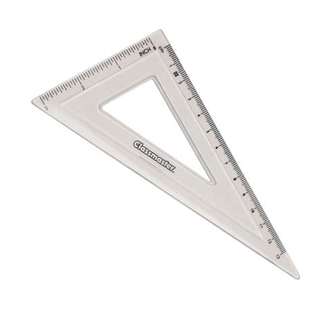 Shop Classmaster 60 Degree Set Square Clear Pack Of 30 S60 30 Home And Office Phones Zoro Uk
