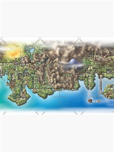 Kanto And Johto Map Remastered Kanto And Johto Overworld And Caves Map
