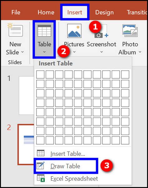 Add Or Delete Table Rows And Columns In Powerpoint 2024