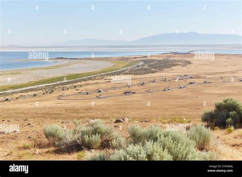 At 28022 Acres Antelope Island Is The Great Salt Lakes Largest
