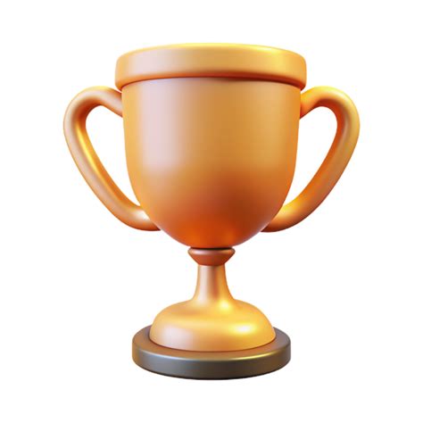 Trofee 3d Trofee Icoon 3d Trofee Symbool 3d Trofee Beeld 47248677 Png