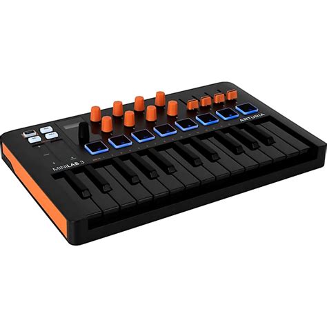 Arturia Minilab 3 Midi Controller Orange Edition Orange Guitar Center