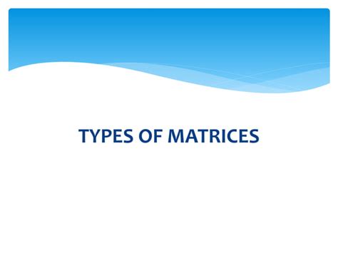 Matrices And Its Applications PPTX Physics Science