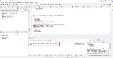 Sql Using With In Monetdb Stack Overflow
