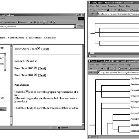 An Example Query And Search Results In The Structure Based Search Download Scientific Diagram