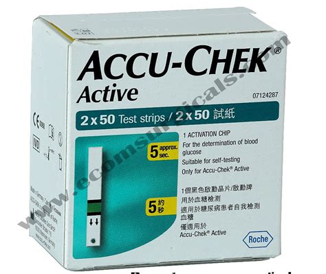 Accu Chek Active Strips S Pack For Clinical Rs Piece ID