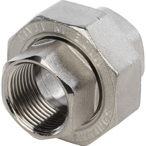 Американка ВР 3/4" никель STOUT уплотнение конус – купить за 958,24 руб.