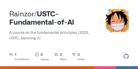 GitHub Rainzor USTC Fundamental Of AI A Course On The Fundamental