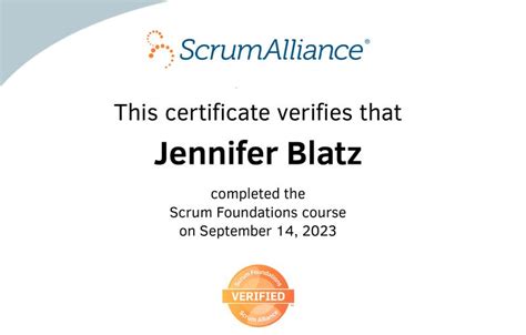 Jennifer Blatz On Linkedin Scrum Agile Continuouslearning Ux Certification