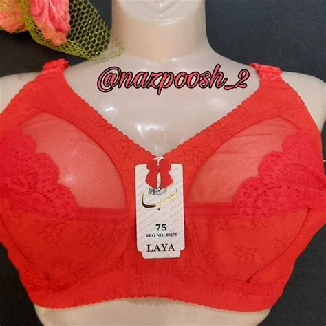 قیمت و خرید سوتین بدون فنر مارک لعیا کیفیت بسیار بالا دارای سایزهای 75و80 و85