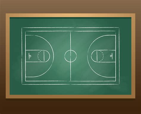 Basketball Court Sketch