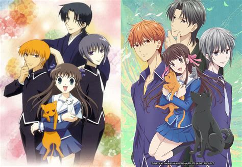 Side By Side Comparison Of Fruits Basket 2001 V 2019 Episode One