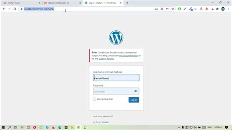 How To Solve Cookies Are Blocked Due To Unexpected Output Error Problem On Wordpress Website