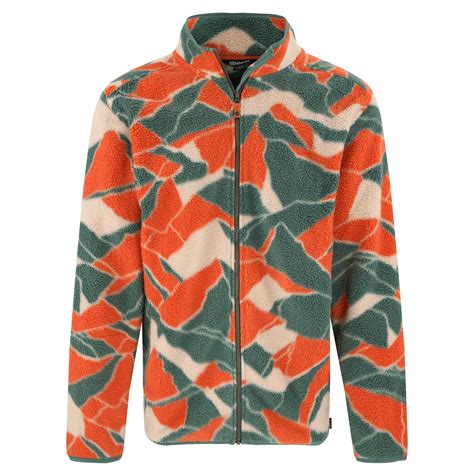 Mens Uddesya Fleece Jacket Green Sherpa Adventure Gear