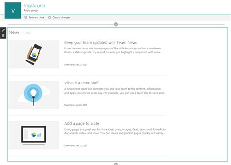 SharePoint Online Modern UI News List Webpart