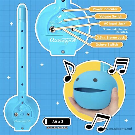 Otamatone Deluxe Color Music Arms ศูนย์รวมเครื่องดนตรี ตั้งแต่
