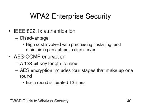 Ppt Cwsp Guide To Wireless Security Powerpoint Presentation Free Download Id 504170