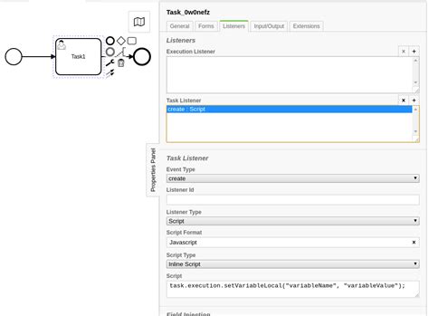 Set Local Task Variables On Create Event Discussion And Questions Camunda Forum