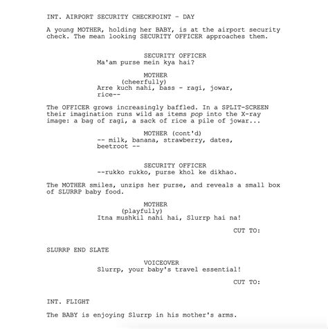 Slurrp Tvc Script Behance