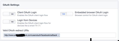 Ruby On Rails 4 Getting Facebook Callback Error Even After Enabling