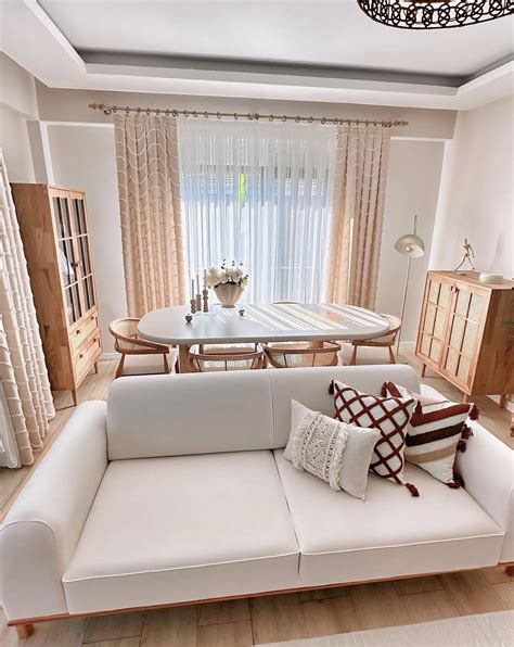 Beyaz Oturma Odası Dekorasyon Minimalist Oturma Odaları Ev Dekorasyon Renkleri Küçük Oturma