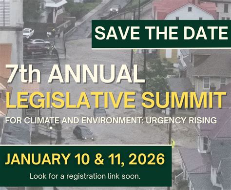 Legislative Summit For Climate And Environment — Shorerivers
