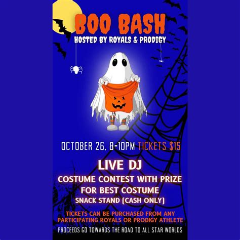 Boo Bash Hosted By Royals And Prodigy Cheer Strong Inc