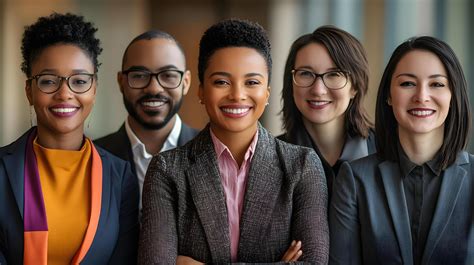 A Group Of Diverse Business Professionals In An Office Environment