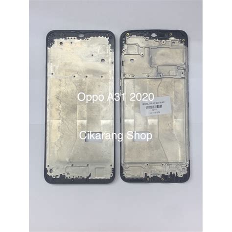 Jual Middle Frame Lcd Tulang Tengah Oppo A Black Shopee Indonesia