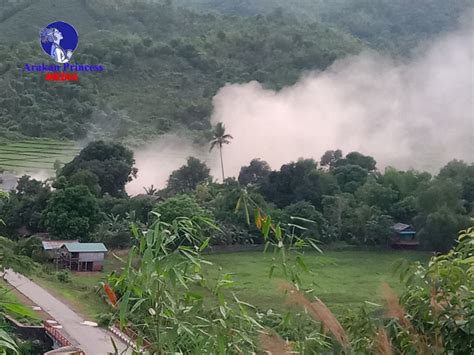 မြေပုံမြို့နယ်က စာသင်ကျောင်းတကျောင်းကို စစ်ကောင်စီ ဗုံးကြဲတိုက်ခိုက် Arakan Princess Media