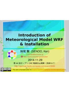 Introduction Of Meteorological Model WRF Installation Introduction Of Meteorological Model