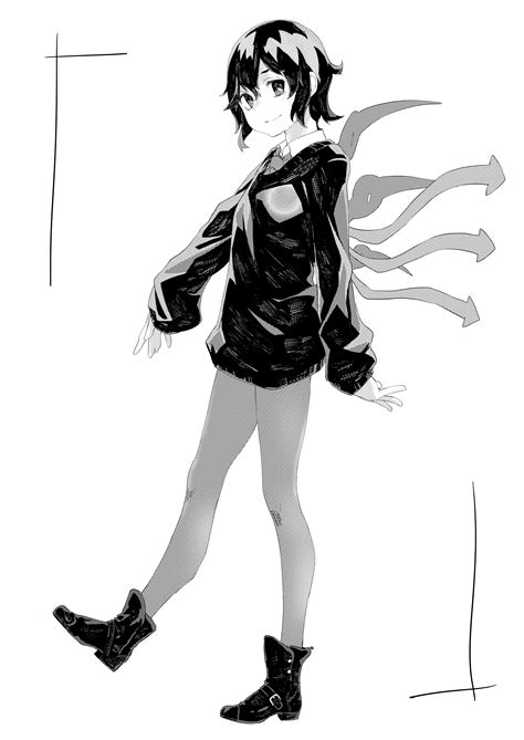 Safebooru 1girl Absurdres Ankle Boots Asymmetrical Wings Boots Closed