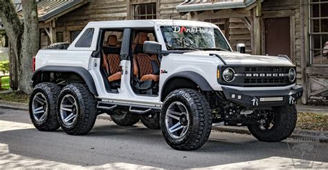 The Worlds First Ford Bronco 6x6 Can Now Be Yours Maxim