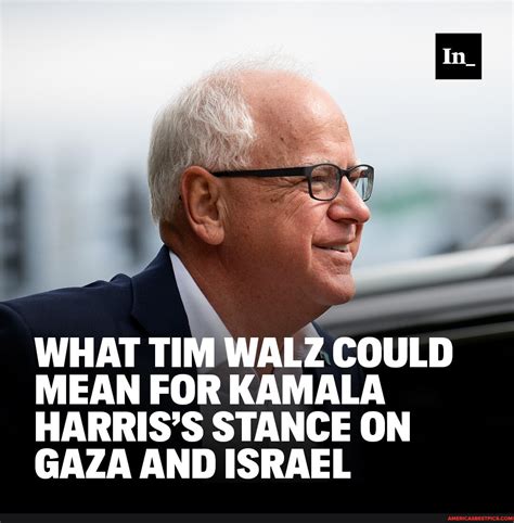 Kamala Harris Announced Her Choice Of Minnesota Gov Tim Walz As Her Running Mate On Tuesday A