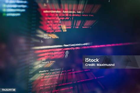 Css 자바 스크립트 및 Html 사용 기능 소스 코드의 클로즈업을 모니터링 합니다 추상 It 기술 배경입니다 소프트웨어 소스