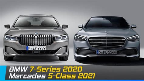 Mercedes S Class 2021 Vs Bmw 7 Series 2020 Design And Dimensions
