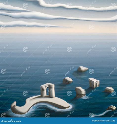 Digital Cubism Array Of Human Faces Pieced Together Each Face Encoded