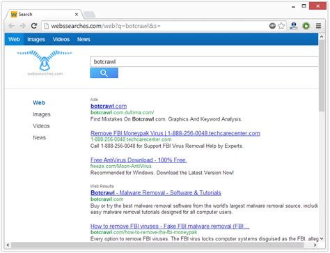 How To Remove WebsSearches Com Redirect Virus Removal Guide